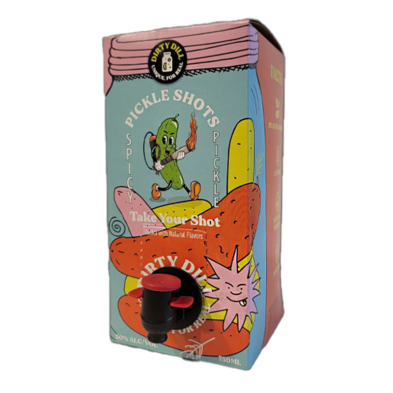 Buy Dirty Dill Spicy Pickle Vodka Shot | Great American Craft Spirits