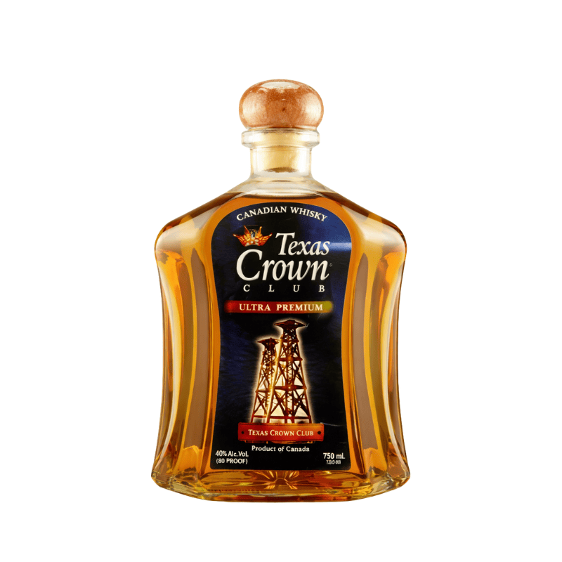 Crown Club Texas Ultra Premium Canadian Whisky 750ml – Great American ...