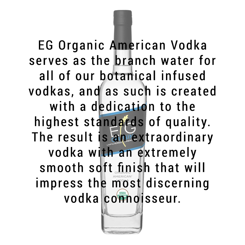 Buy EG Organic American Vodka | Great American Craft Spirits