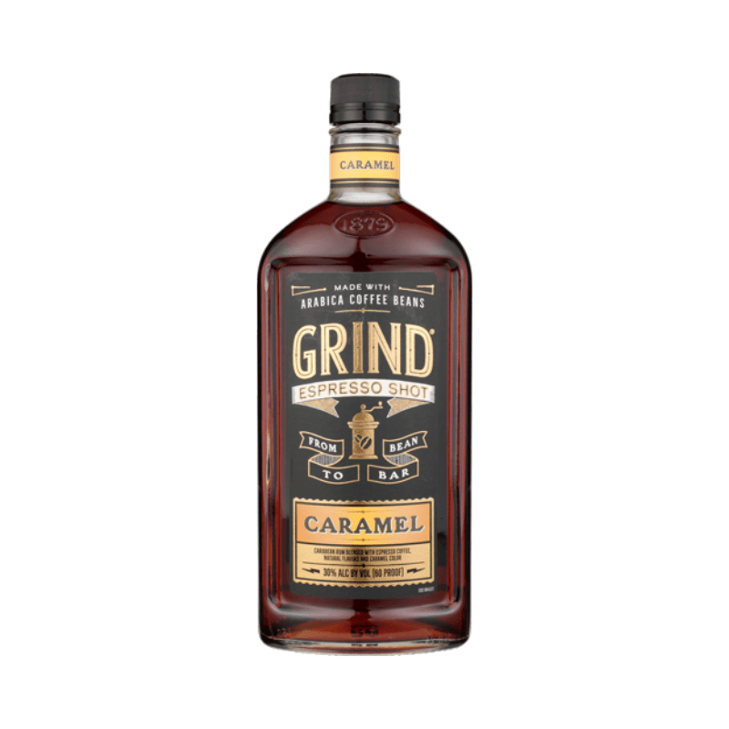 Grind Caramel Rum – Smooth Coffee-Infused Caramel Rum Liqueur – Great ...