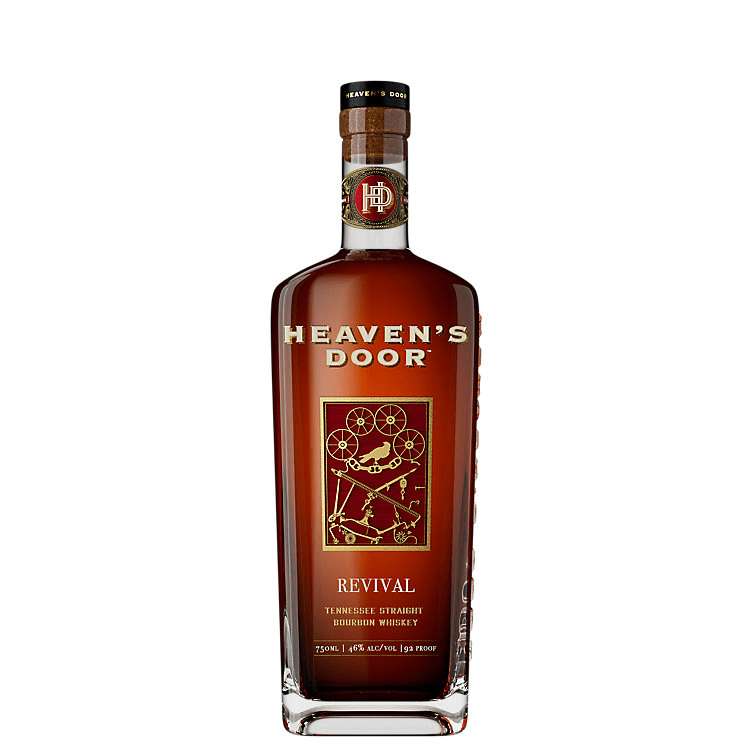 Heaven’s Door Straight Bourbon Revival 92 – Premium 750ml Whiskey ...
