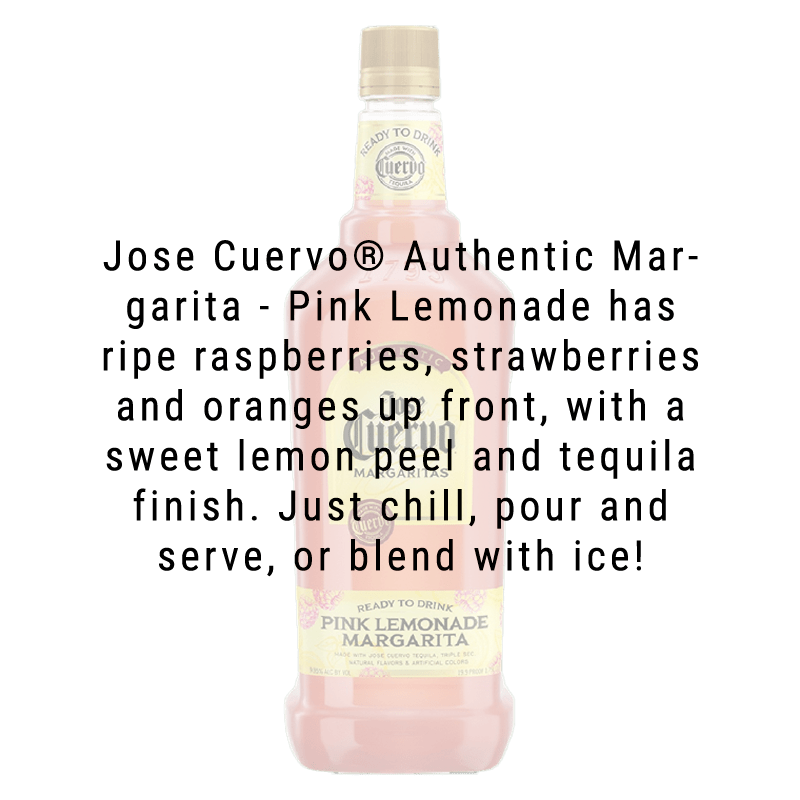 Jose Cuervo Authentic Pink Lemonade Margarita 1.75L | Great American ...