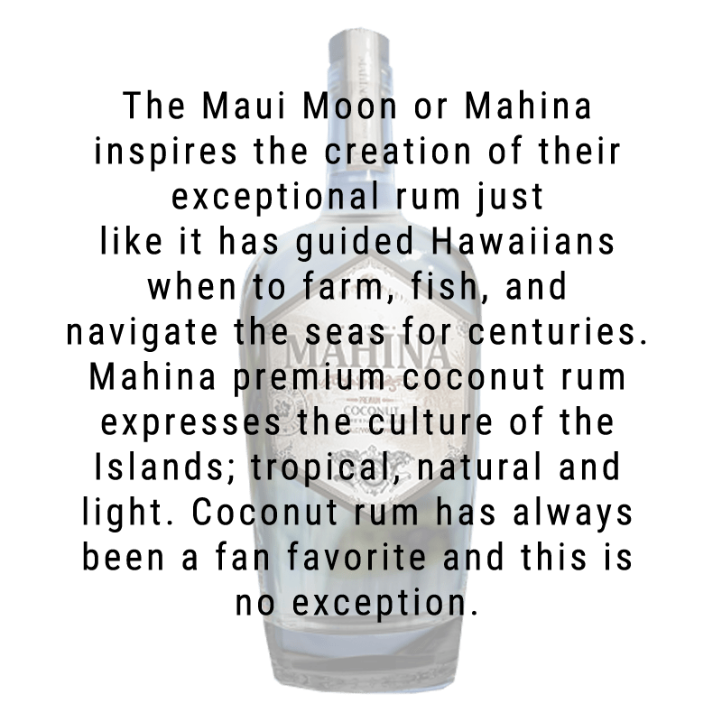 Buy Mahina Coconut Rum | Great American Craft Spirits