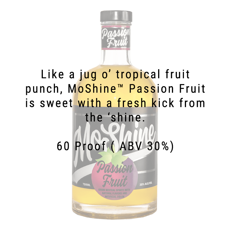 Buy MoShine Passion Fruit Online | Great American Craft Spirits