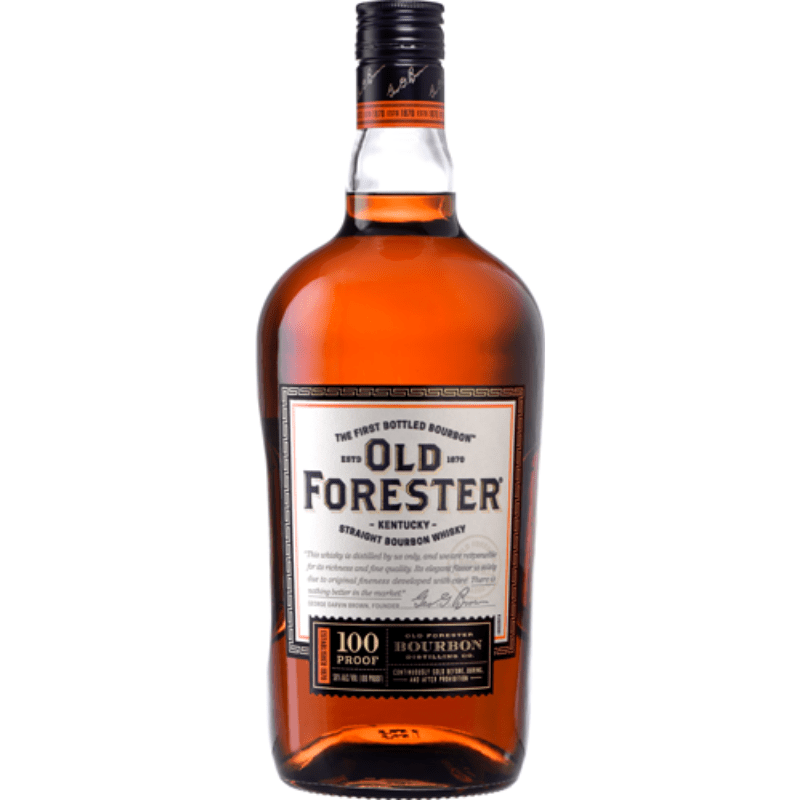 Old Forester 100 Proof Kentucky Straight Bourbon Whiskey 750ml ...