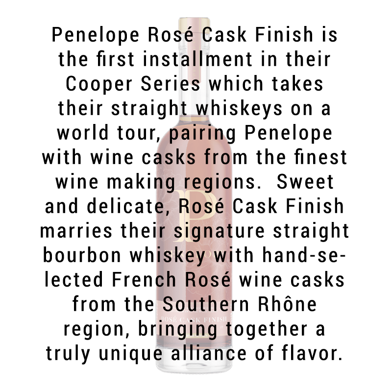 Buy Penelope Rose Cask Finish Straight Bourbon Great American Craft Spirits