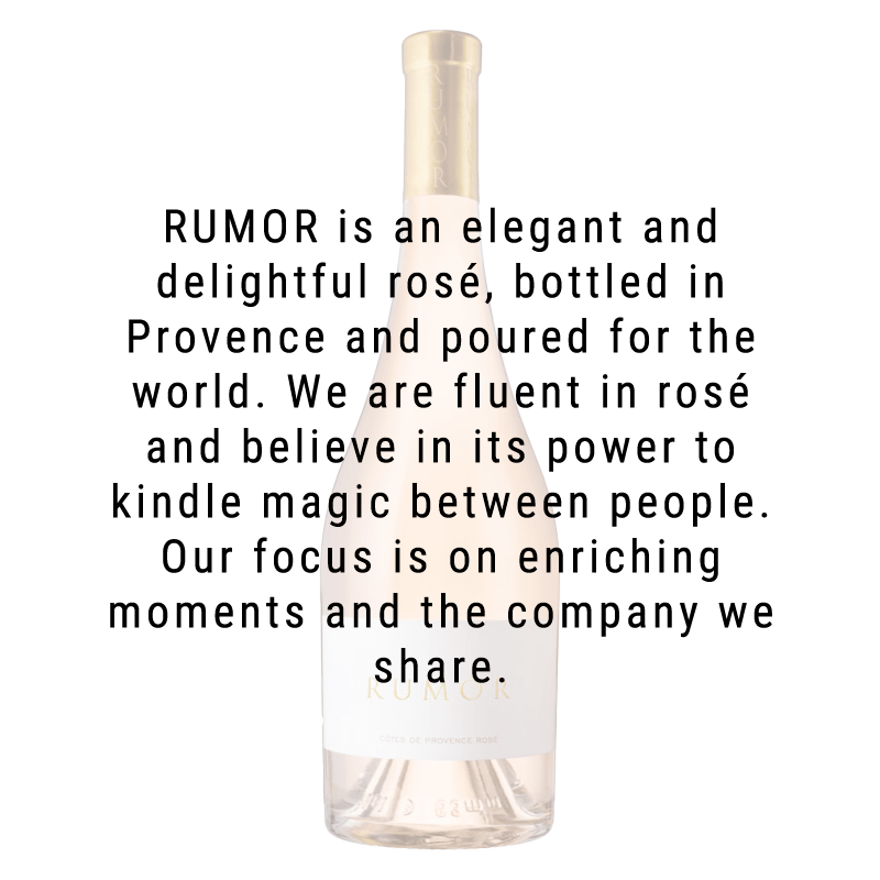 Buy Rumor Cotes De Provence Rose | Great American Craft Spirits