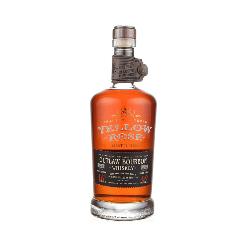 Yellow Rose Distilling Outlaw Bourbon Whiskey 92 Proof 750ml – Great ...