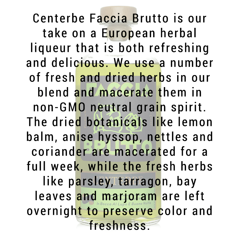 Buy Faccia Brutto Centerbe | Great American Craft Spirits