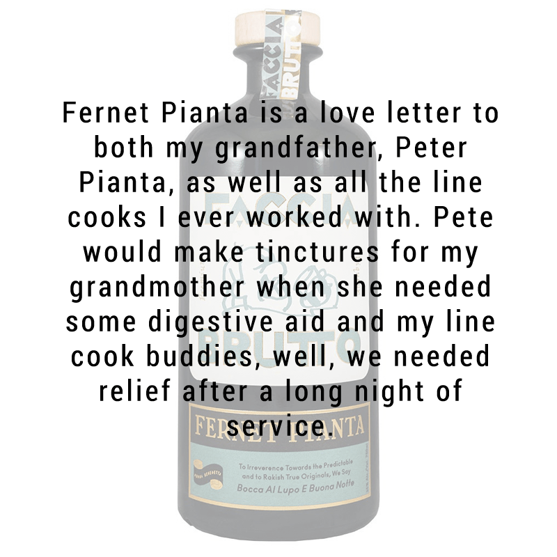 Buy Faccia Brutto Fernet Pianta | Great American Craft Spirits